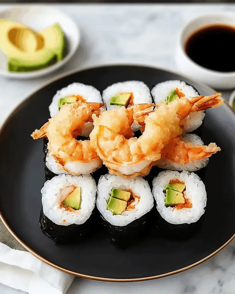 Crispy Tempura Shrimp Sushi Roll