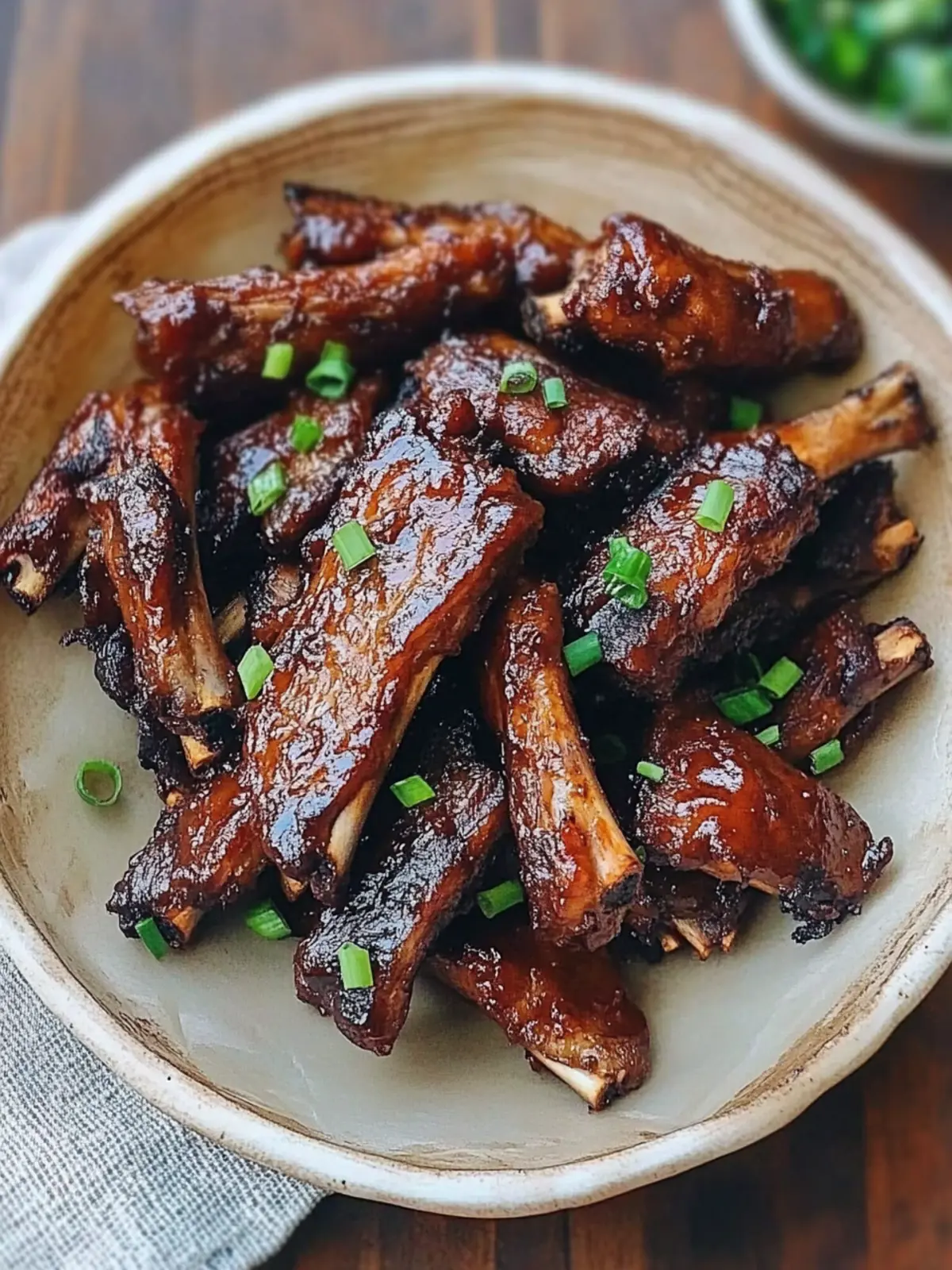 Irresistible Chinese Fried Ribs with Fermented Red Bean Curd