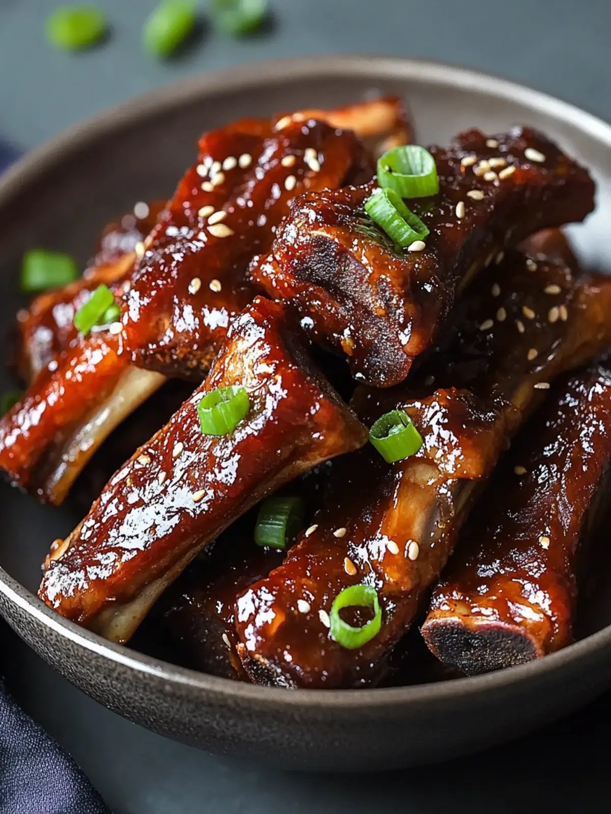 Irresistible Chinese Red-braised Spare Ribs That Melt in Your Mouth