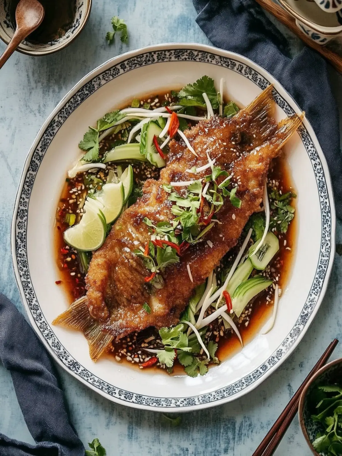 Ultimate Crispy Fried Flounder: A Delicious Chinese-Style Dish
